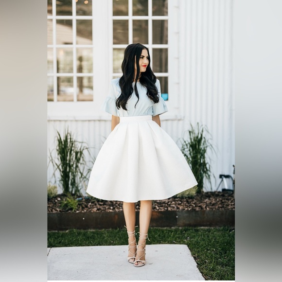 Rachel Parcell | Skirts | Rachel Parcell Rp Classic Full Skirt With ...